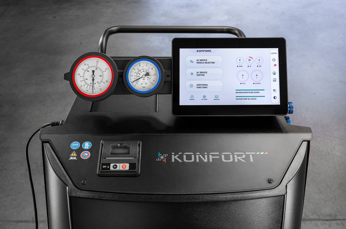 TEXA Klimaservicegerät Konfort 712 Touch für R134a oder R1234yf