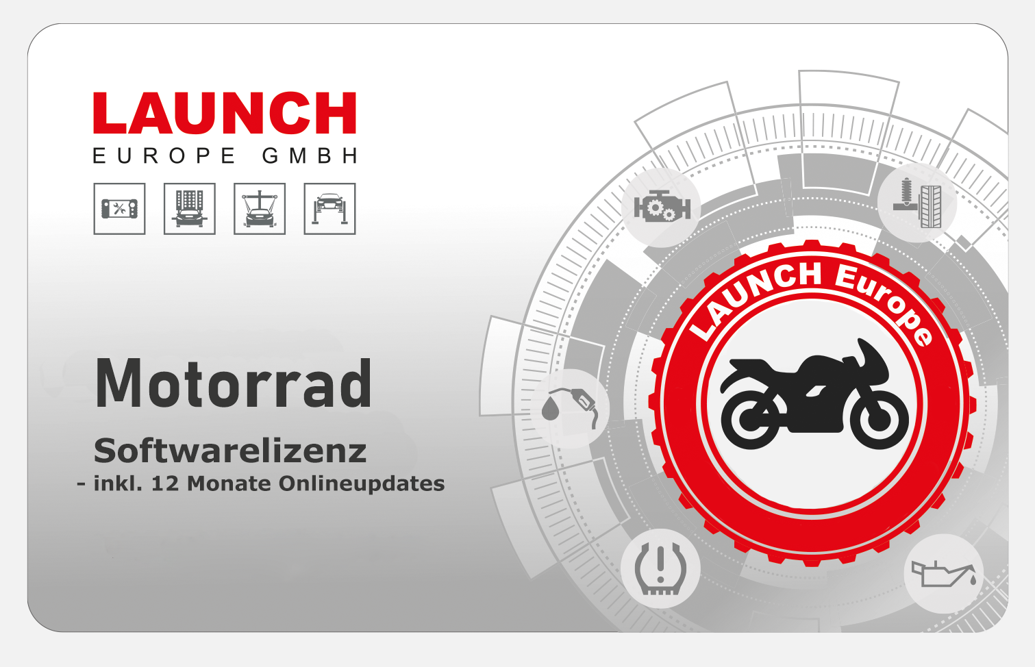 Erweiterungspaket Motorad für LAUNCH X-431 Geräte