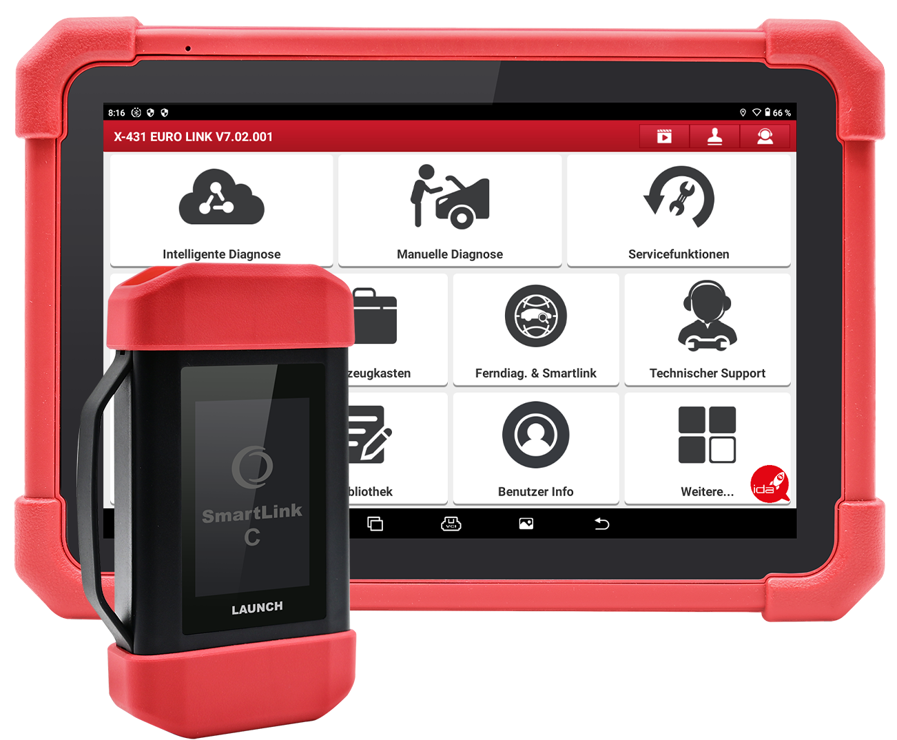 Pkw Diagnosegerät LAUNCH X-431 EUROLINK