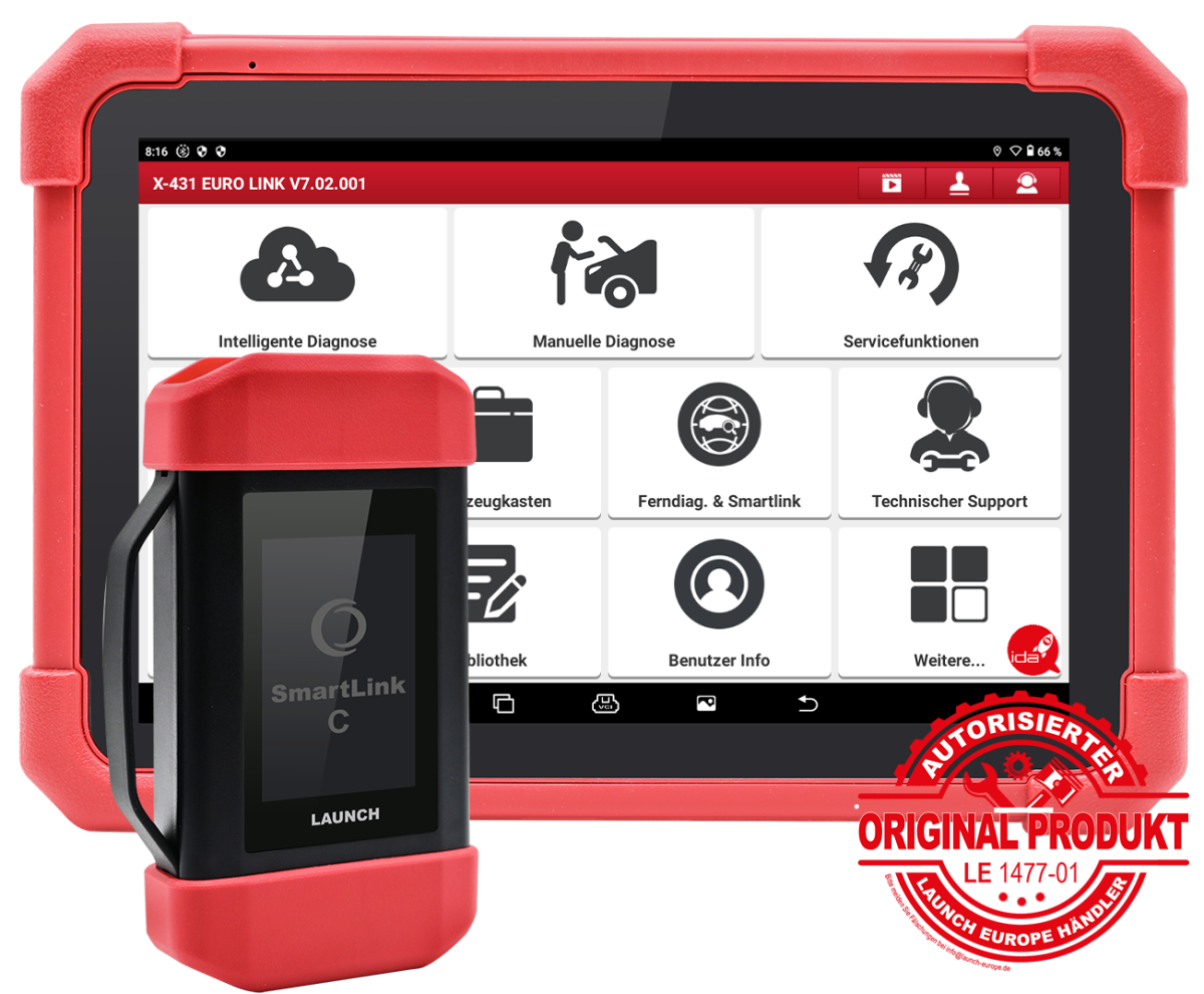 Pkw Diagnosegerät LAUNCH X-431 EUROLINK